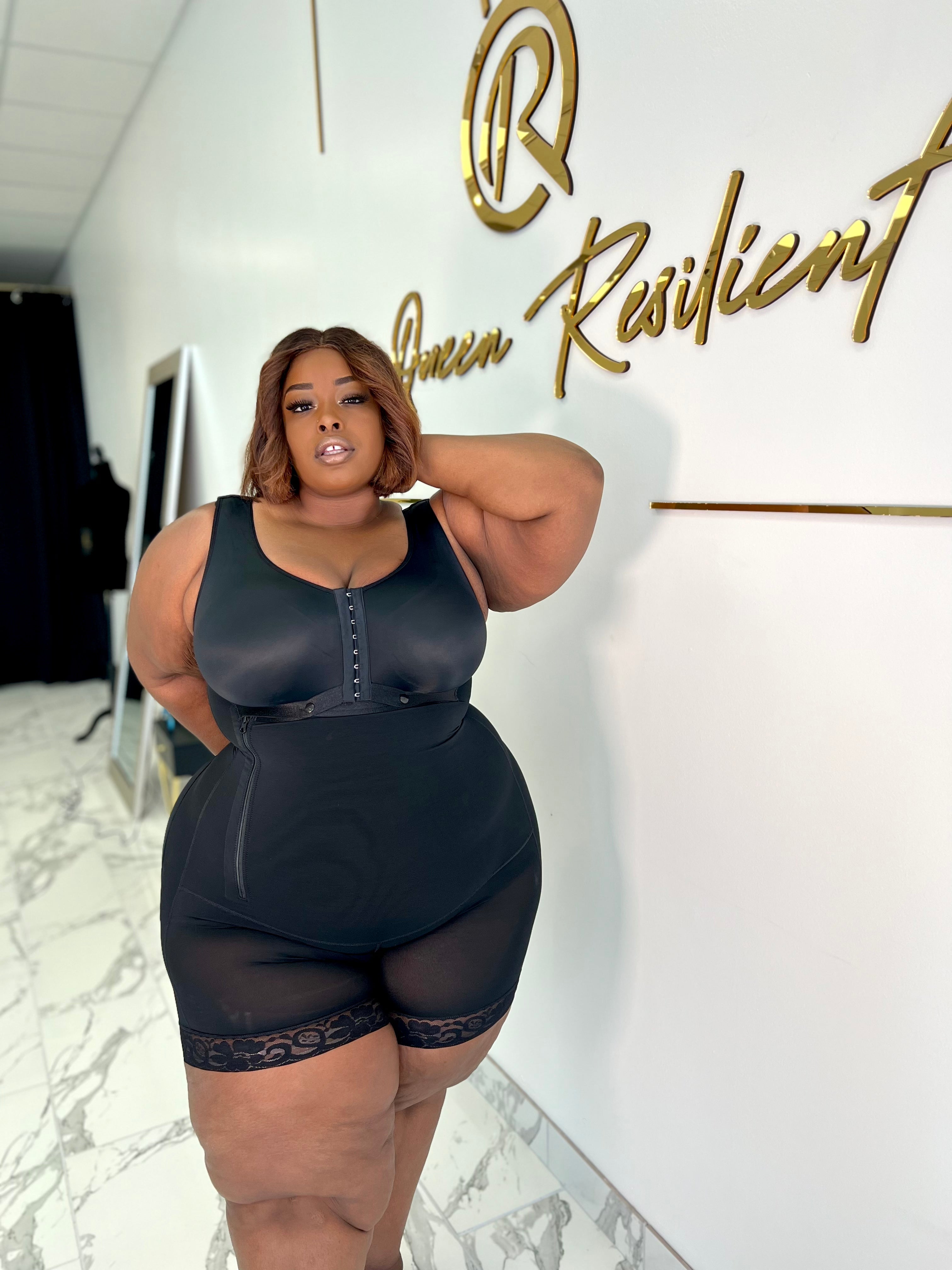 Full bodysuit Queen Faja with side zipper& hooks – queenresilient.com